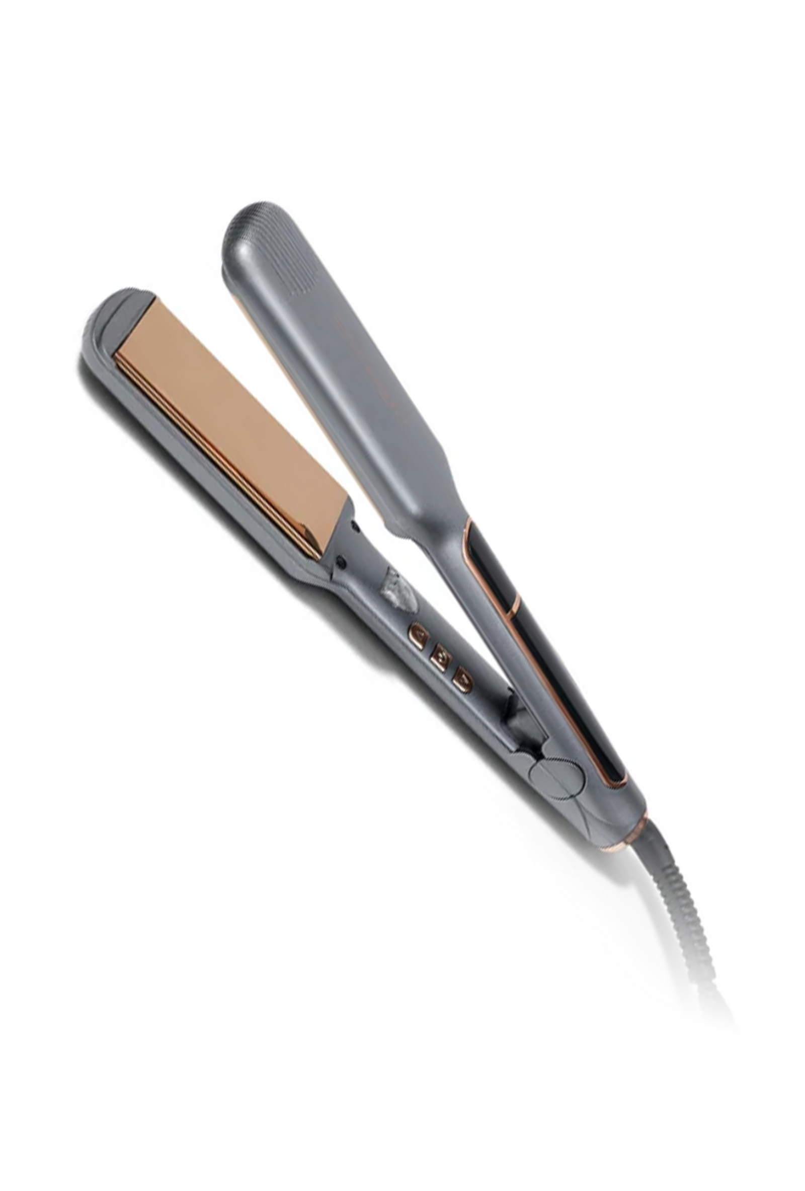 Ming x EAP 1 ¾" Graphite & Rose Gold Titanium Flat Iron